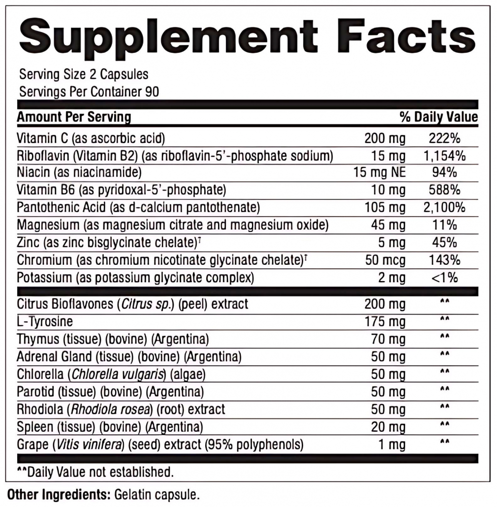 NUMEDICA: AdrenaMed GL50 - Longevity Health